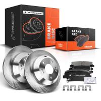 China Rear Disc Brake Rotors & Ceramic Brake Pads for Hyundai Santa Fe 10-16 Kia for sale