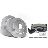 China Rear Drilled Rotors & Ceramic Brake Pads for Ford Explorer Ranger for sale