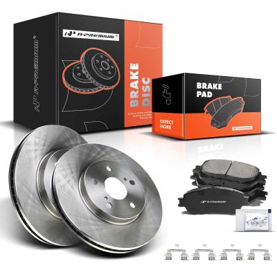 China Front Disc Brake Rotors & Ceramic Brake Pads for Toyota Camry Avalon Lexus for sale