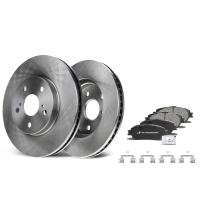 China Front Disc Brake Rotors & Ceramic Brake Pads for Toyota Camry Avalon Lexus for sale