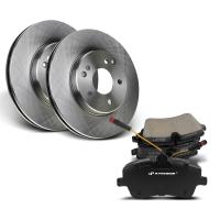 China Front Disc Brake Rotors & Ceramic Brake Pads for Mercedes-Benz W203 C230 02-05 for sale