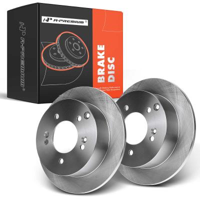 China Rear Disc Brake Rotors for Hyundai Sonata 2005-2010 Tucson Kia Sportage Optima for sale