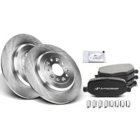 China Rear Disc Brake Rotors & Ceramic Brake Pads for Ford Explorer Lincoln MKT MKX for sale
