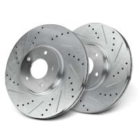 China Front Drilled Brake Rotors for Infiniti EX35 G35 M35h Nissan Altima Murano for sale