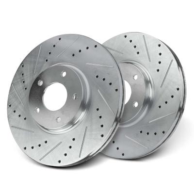 China Front Drilled Brake Rotors for Infiniti EX35 G35 M35h Nissan Altima Murano for sale