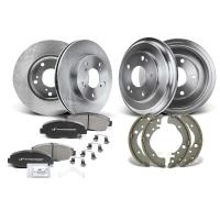 China Front & Rear Brake Rotors & Brake Pads & Brake Drums & Brake Shoes for Honda Civic for sale