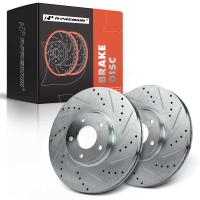 China Front Drilled Brake Rotors for Infiniti EX35 G35 M35h Nissan Altima Murano for sale