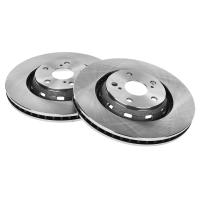 China Front & Rear Disc Brake Rotors & Ceramic Brake Pads for Toyota Venza 2.7L 3.5L for sale