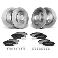 China Front & Rear Disc Brake Rotors & Ceramic Brake Pads for Chevrolet Cruze Buick for sale