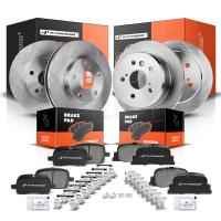 China Front & Rear Disc Brake Rotors & Ceramic Brake Pads for Lexus ES300 Toyota Camry for sale