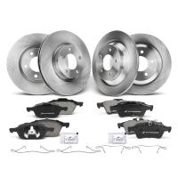 China Front & Rear Disc Brake Rotors & Ceramic Brake Pads for Mazda 5 2006-2015 for sale