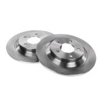 China Front & Rear Disc Brake Rotors & Ceramic Brake Pads for Mazda 5 2006-2015 for sale
