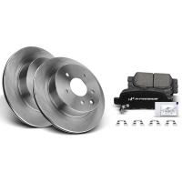 China Rear Disc Brake Rotors & Ceramic Brake Pads for INFINITI G35 03-05 Nissan 350Z for sale
