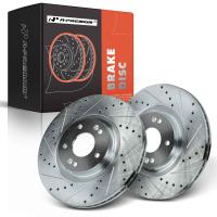 China Front Drilled Brake Rotors for Hyundai Santa Fe 2013-2020 Kia Sorento for sale