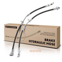 China 2Pcs Front Brake Hydraulic Hose for Toyota Yaris 2006-2013 Prius C Scion xD for sale