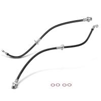 China 2Pcs Front Brake Hydraulic Hose for Honda Element 2003-2011 2.4L for sale