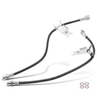 China 2Pcs Front Brake Hydraulic Hose for Dodge Challenger Charger Magnum Chrysler 300 for sale