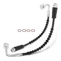 China 2Pcs Front Brake Hydraulic Hose for Chrysler Town & Country 08-12 Dodge Ram VW for sale