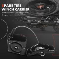 China Spare Tire Winch Carrier Hoist for Dodge Ram 1500 2002-2005 Ram 2500 3500 for sale