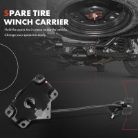 China Spare Tire Winch Carrier Hoist for Hyundai Santa Fe 2006-2008 for sale