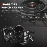 China Spare Tire Winch Carrier for Ford E-150 2003-2014 E250 E350 Super Duty Econoline for sale