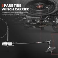 China Spare Tire Winch Carrier Hoist for Hyundai Santa Fe 2013-2018 Built in Korea for sale