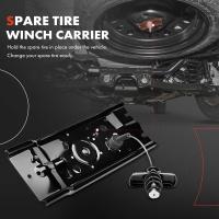 China Rear Spare Tire Winch Carrier Hoist for Jeep Grand Cherokee 2005-2010 for sale