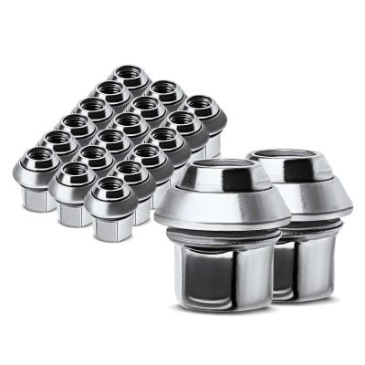 China 20x Front & Rear M12-1.5 Wheel Lug Nut for Volvo S40 04-11 C30 07-10 V50 C70 for sale