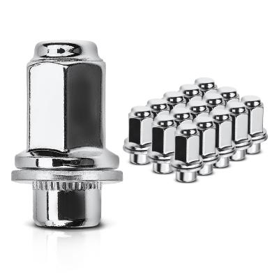 China 16x Front & Rear M12-1.5 Wheel Lug Nut for Lexus RX400h GS300 Toyota 4Runner MR2 for sale