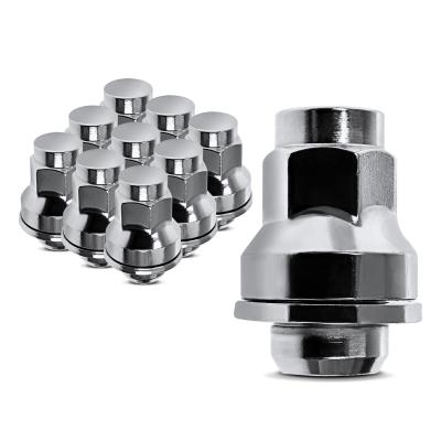 China 10x Front or Rear M12-1.5 Wheel Lug Nut for Jaguar F-Type 14-21 XJ 10-17 XE XFR for sale