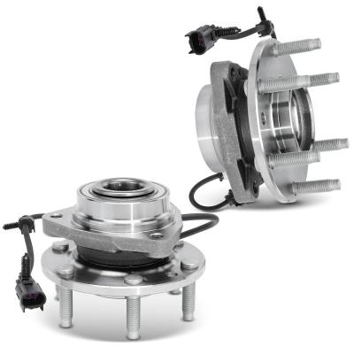 China 2x Front Wheel Bearing & Hub Assembly with ABS Sensor for Chevy Trailblazer GMC Envoy Buick for sale