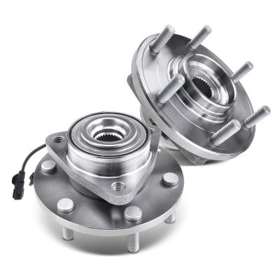 China 2x Front Wheel Bearing & Hub Assembly with ABS Sensor for Nissan Titan 2017-2019 4WD for sale