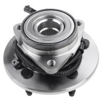 China 2x Front Wheel Bearing & Hub Assembly with ABS Sensor for Ford F-150 2000-2004 4WD 5 Stud for sale