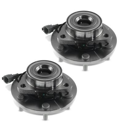 China 2x Front Wheel Bearing & Hub Assembly with ABS Sensor for Nissan Armada Titan Infiniti QX56 for sale