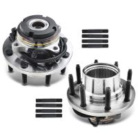 China 2x Front Wheel Bearing & Hub Assembly w/ ABS Sensor for Ford F-250 F-350 Super Duty 4WD SRW for sale