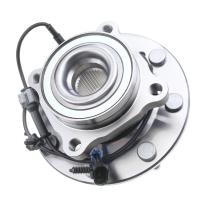 China 2x Front Wheel Bearing & Hub Assembly with ABS Sensor for Chevy Silverado 2500 HD Hummer H2 for sale