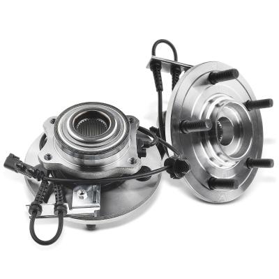 China 2x Front Wheel Bearing & Hub Assembly with ABS Sensor for Chrysler Pacifica 07-08 3.8L 4.0L for sale