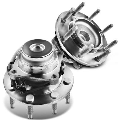 China 2x Front Wheel Bearing & Hub Assembly with ABS Sensor for Chevy Express 2500 GMC Savana for sale