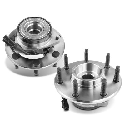 China 2x Front Wheel Bearing & Hub Assembly with ABS Sensor for Ford F-150 2000-2003 F-250 for sale