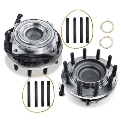 China 2x Front Wheel Bearing & Hub Assembly with ABS Sensor for Ford F-450 550 Super Duty 2WD for sale