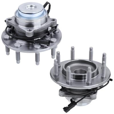 China 2x Front Wheel Bearing & Hub Assembly with ABS Sensor for Chevy Express 2500 3500 18-21 GMC for sale