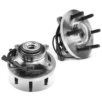 China 2x Front Wheel Bearing & Hub Assembly with ABS Sensor for Ford F-150 2010 5.4L 6.2L for sale
