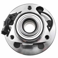 China 2x Front Wheel Bearing & Hub Assembly with ABS Sensor for Dodge Ram 1500 2002-2005 4WD for sale