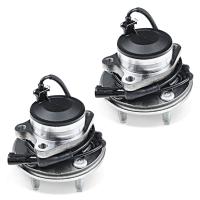 China 2x Front Wheel Bearing & Hub Assembly with ABS Sensor for Jaguar XF XFR XJ XJR XKR XK for sale