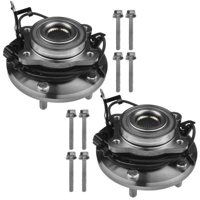 China 2x Rear Wheel Bearing & Hub Assembly with ABS Sensor for Dodge Journey L4 2.4L for sale