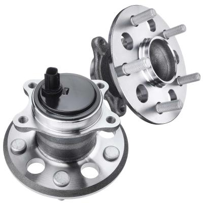 China 2x Rear Wheel Bearing & Hub Assembly with ABS Sensor for Toyota Camry 2012-2017 Avalon for sale