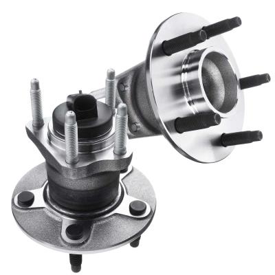China 2x Rear Wheel Bearing & Hub Assembly with ABS Sensor for Chevrolet Malibu 2004-2012 Pontiac for sale