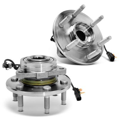 China 2x Wheel Bearing & Hub Assembly with ABS Sensor for Chevy Silverado 1500 for sale