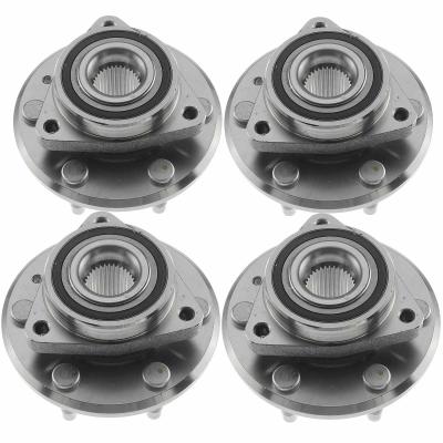 China 4x Front & Rear Wheel Bearing & Hub Assembly for Buick Enclave Chevrolet GMC Saturn 07-17 for sale