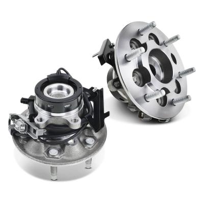 China 2x Front Wheel Bearing & Hub Assembly with ABS Sensor for Chevy Colorado GMC Canyon 04-08 for sale